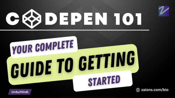 Complete CodePen Guide: Account Creation to Advanced Usage - Zaions